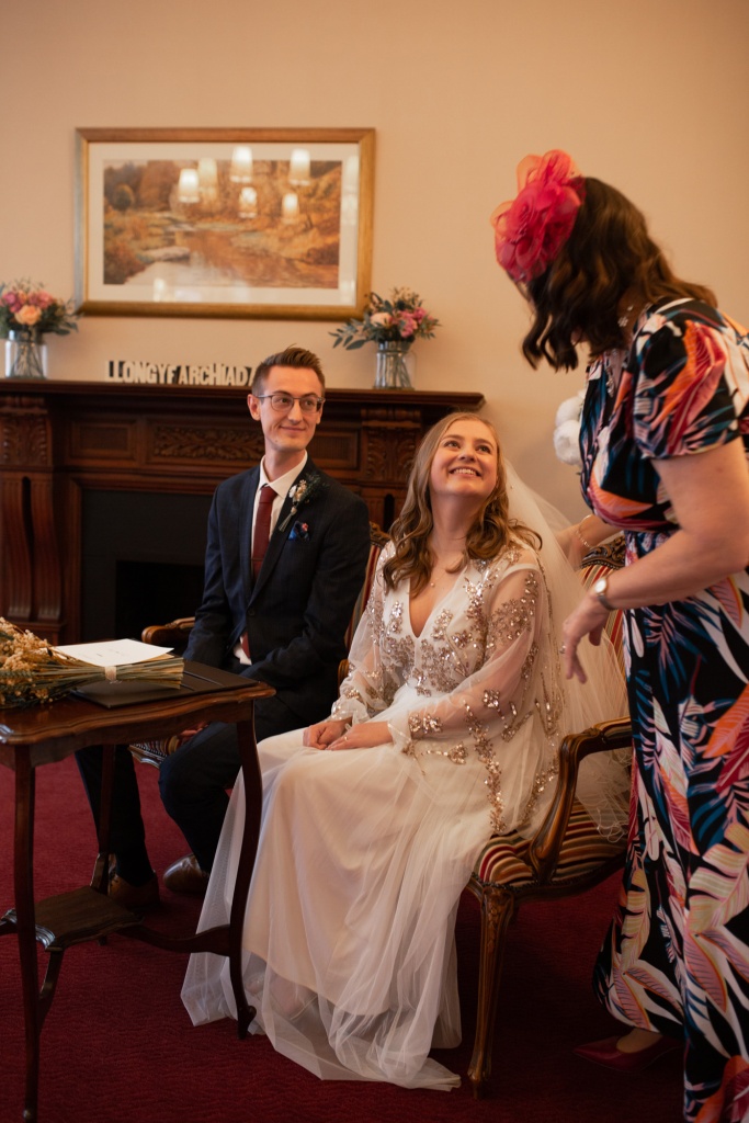 Mansion House Newport wedding South Wales registry office